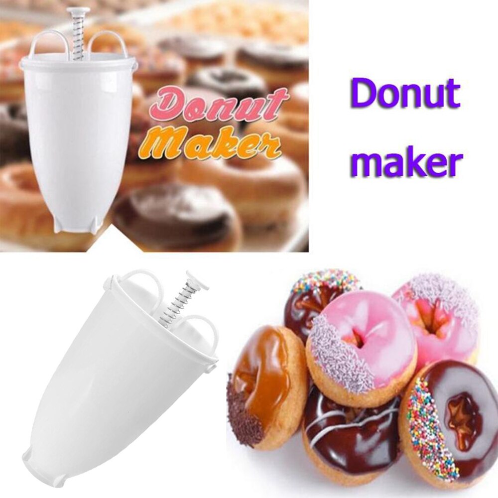 Donut Mould Easy Fast Portable Donut Maker Manual ... – Vicedeal
