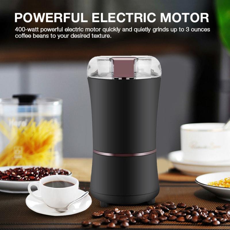 400W Electric Coffee Grinder Beans Spices Nuts Gri... – Grandado