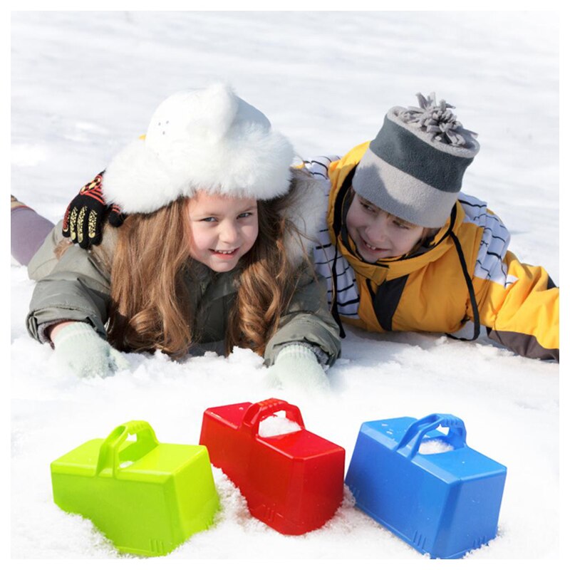 Mold for making snow bricks and sand for kids funn... – Grandado