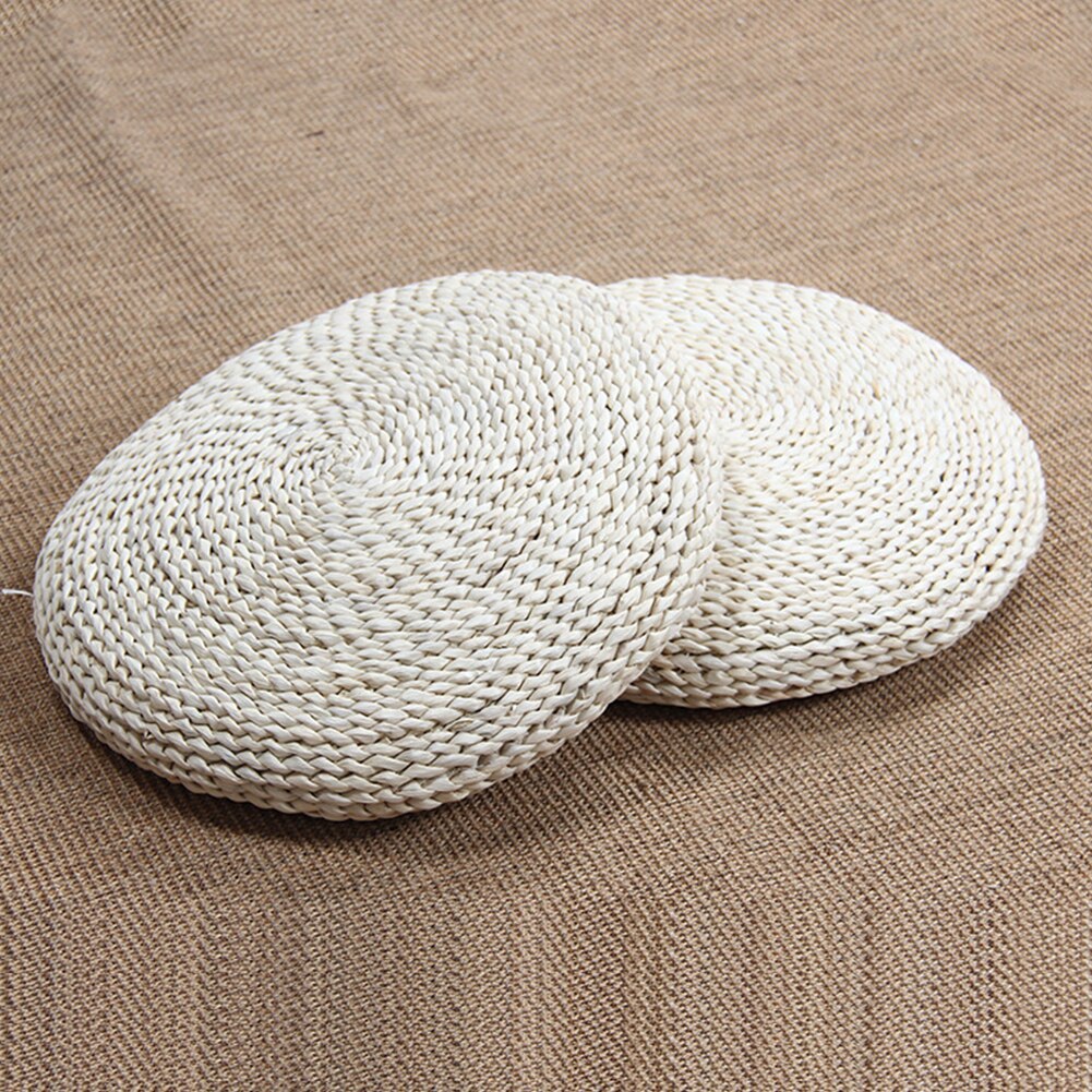 Living Room Rustic Pouffe Round Practical Cushion ... – Grandado