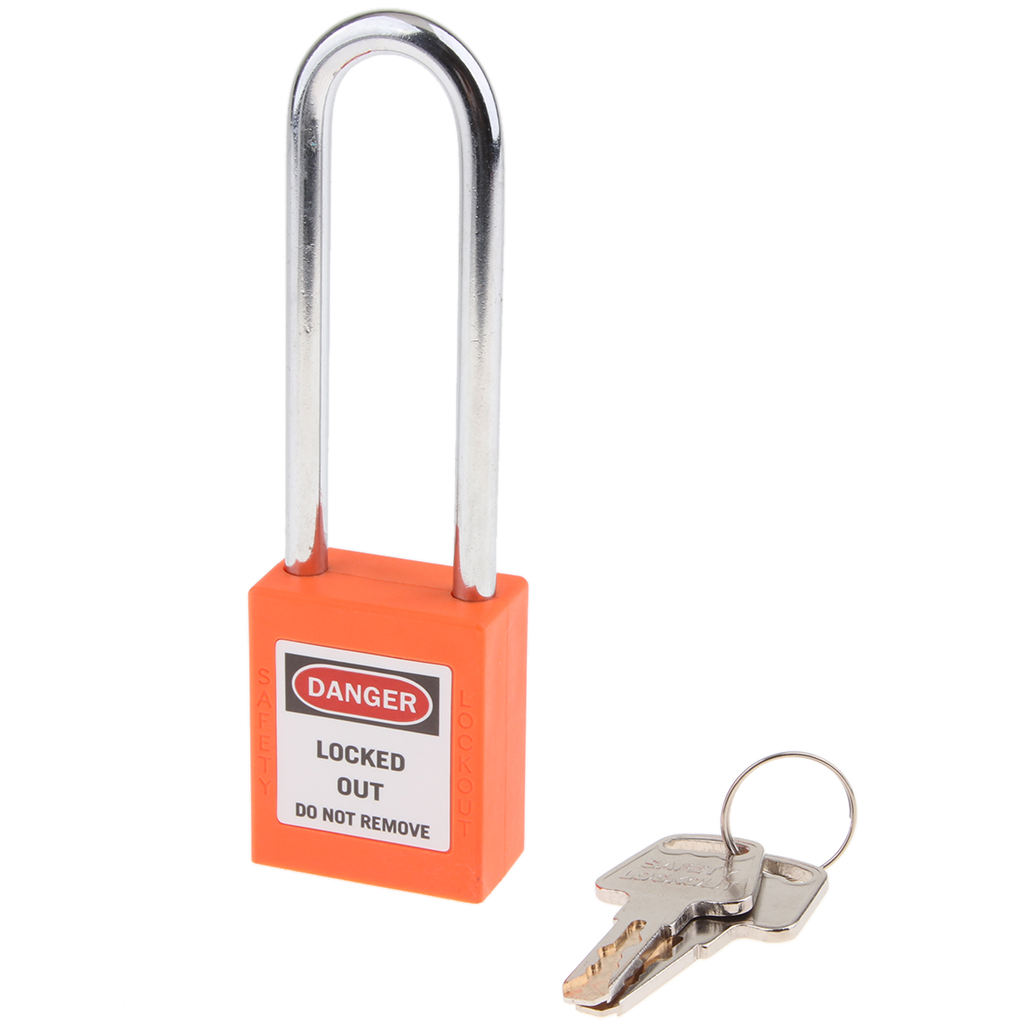 Plastic Lockout/Tagout Padlock, Keyed Different,3 ... – Grandado