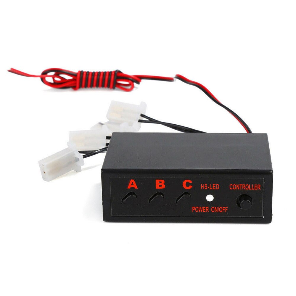 4 Ways LED Strobe Flash Light 3 Modes Emergency Fl... – Grandado