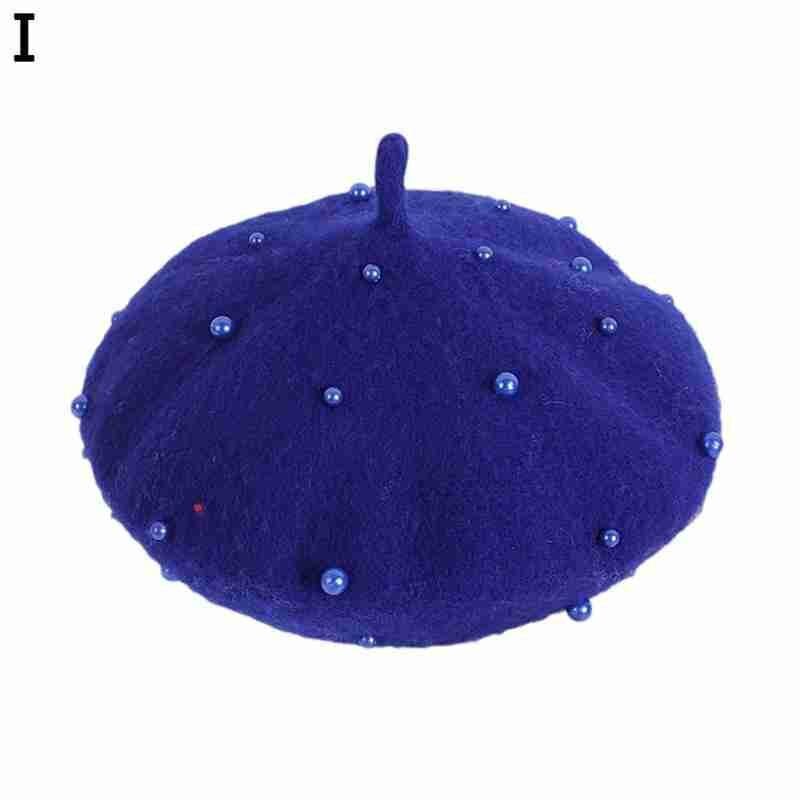 Pearl Children's Beret Princess Kids Girls Caps Be... – Vicedeal