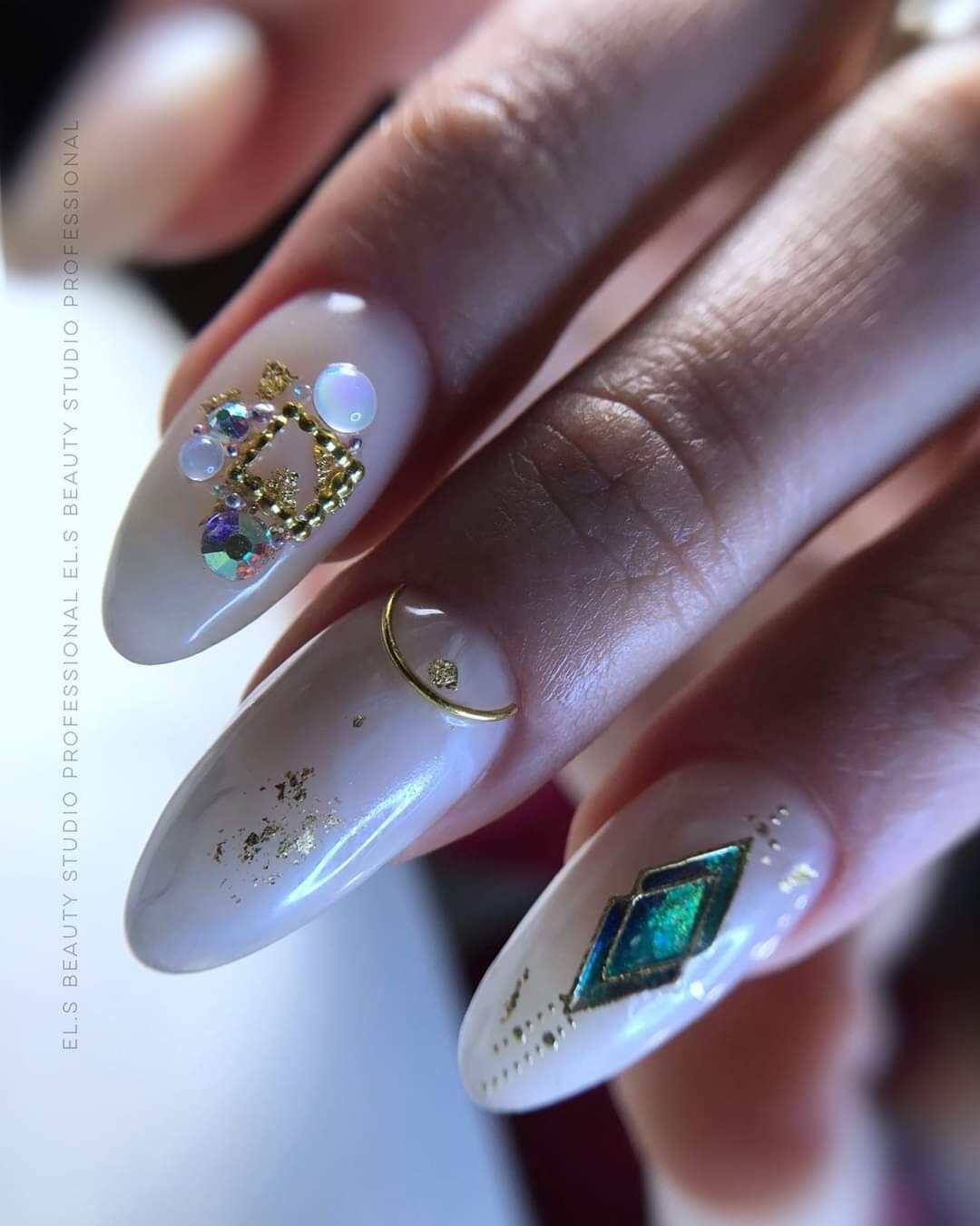 120Pcs Dual Form Almond Upper Forms Mold Poly Nail... – Grandado