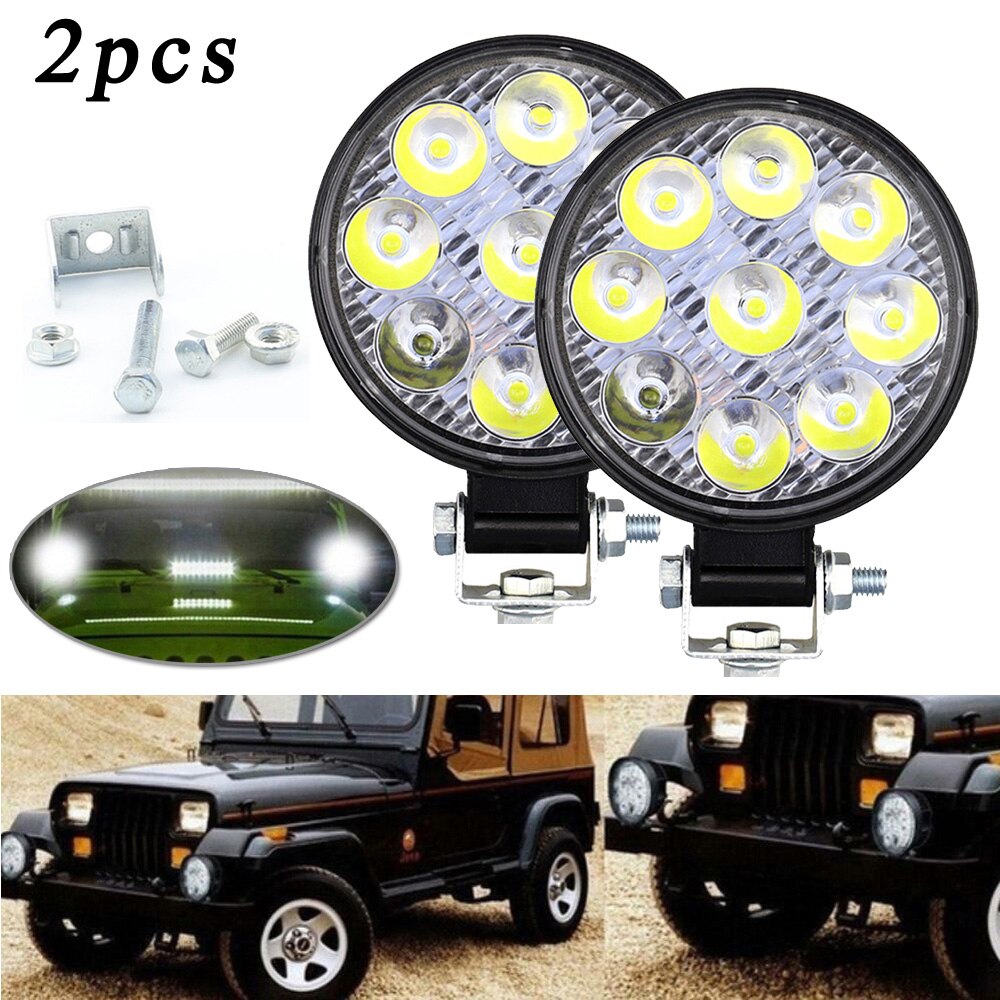 12V 24V LED Work Light 2200LM Car Driving Fog Lamp... – Vicedeal