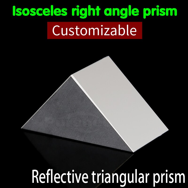 Optical glass driehoekig prisma met reflecterende ... – Grandado