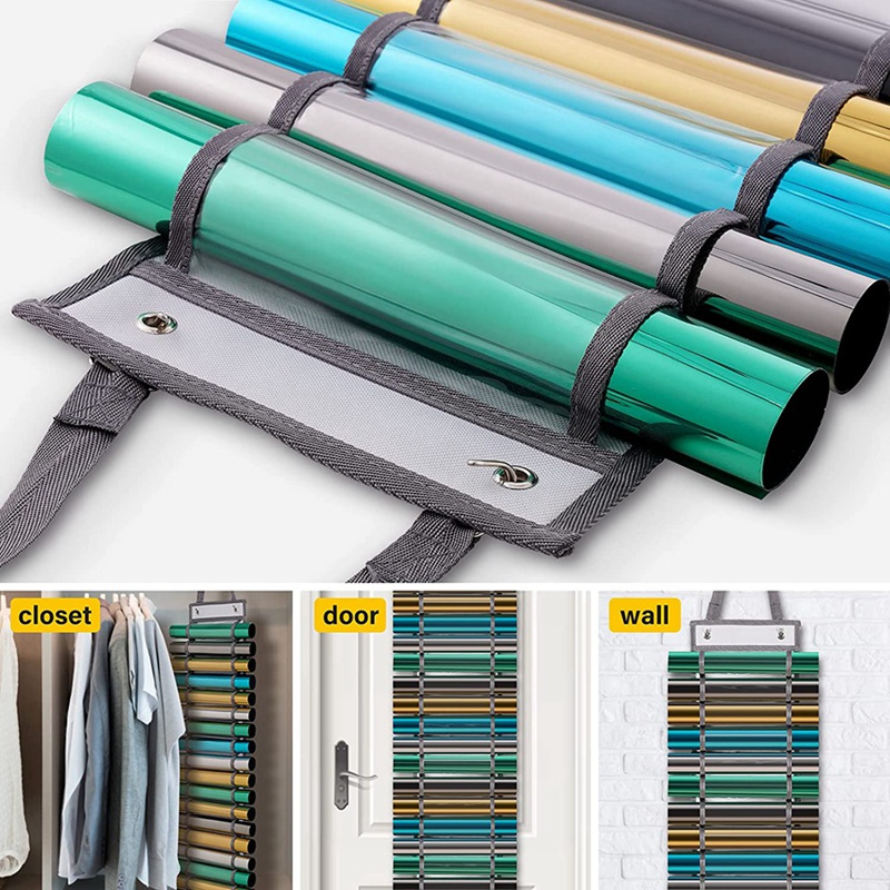 Vinyl Roll 24 Compartments Craft Room Hanging Viny... – Grandado