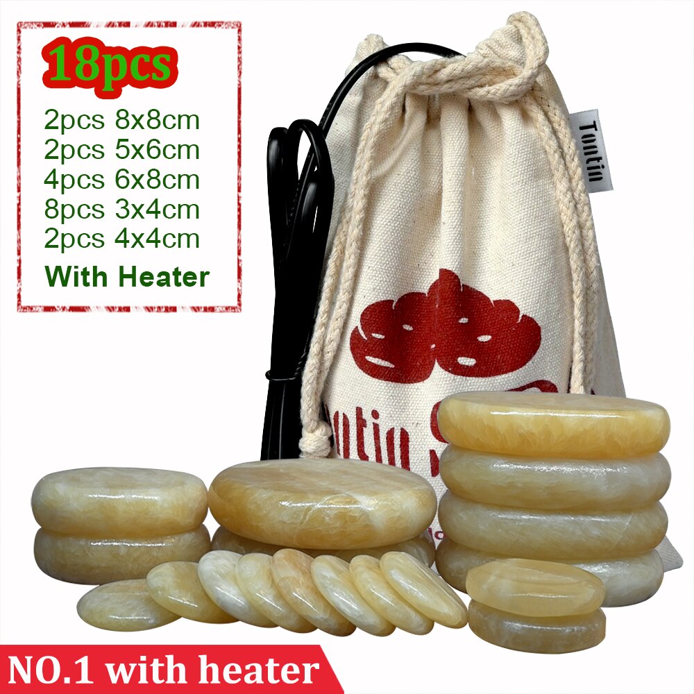 Tontin Jade Stone Massage Heater Natuurlijke Jade Grandado