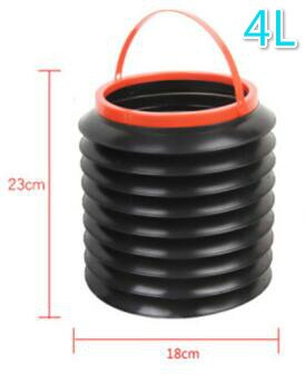 Trendy 4L car folding collapsible bucket fishing b... – Grandado