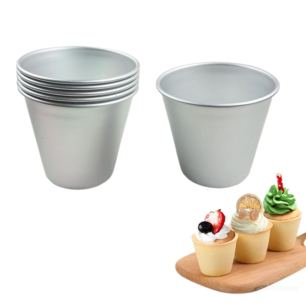 6 Packs Popover Pan Large Muffin Mold Aluminium Pu... – Grandado
