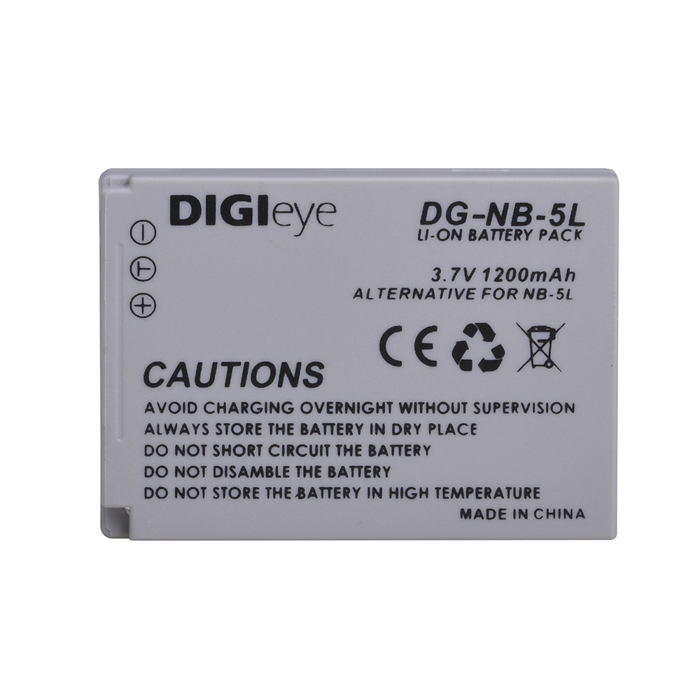 2x 1200mAh NB-5L NB5L NB 5L Battery for Canon Powe... – Grandado