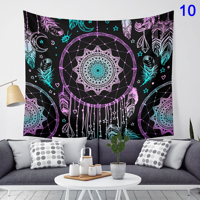 Nieuw Bohemian Geometrische Patroon Tapijt Muur Op... – Vicedeal