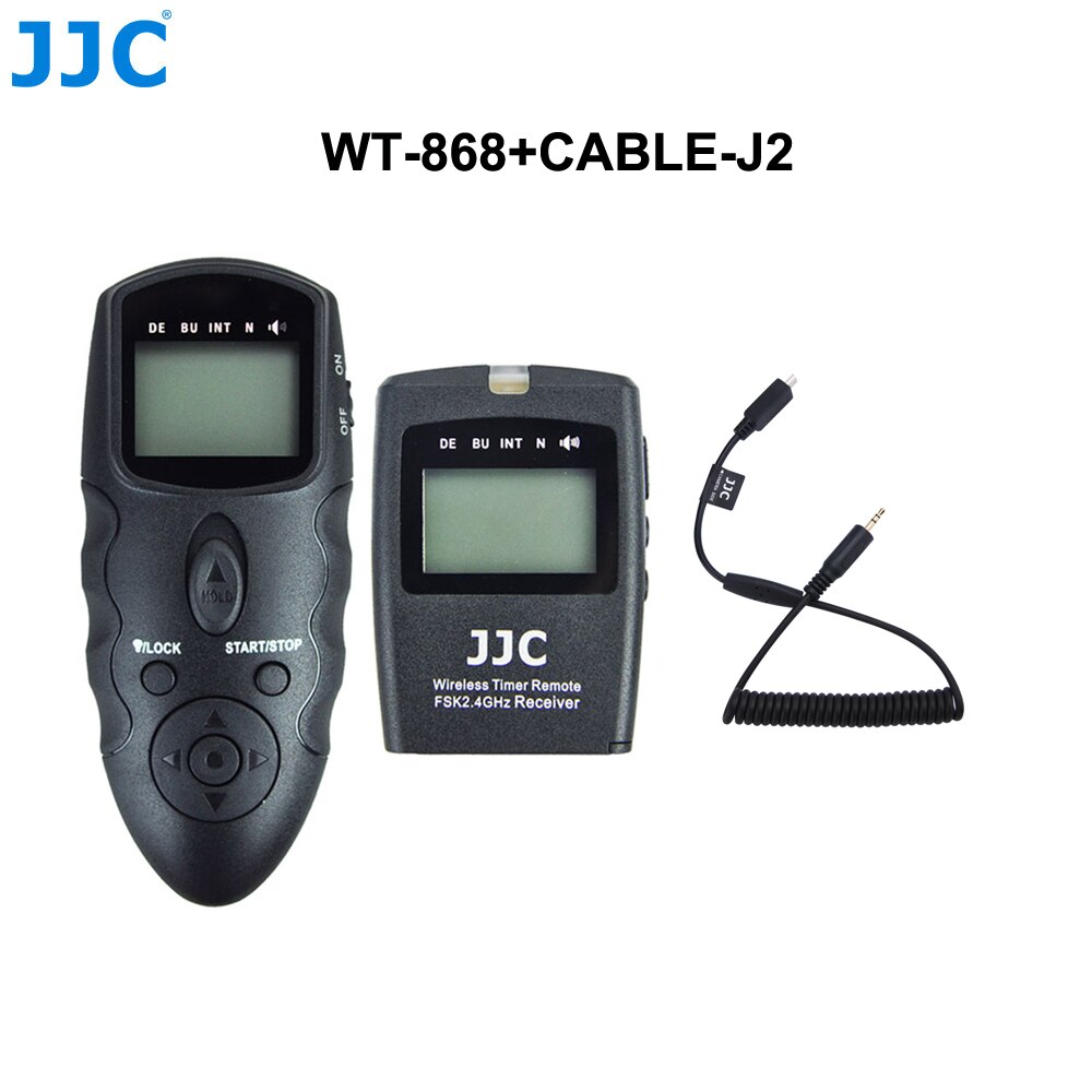 JJC 2.4GHz 56 Channels DSLR Controller RF Wireless... – Grandado