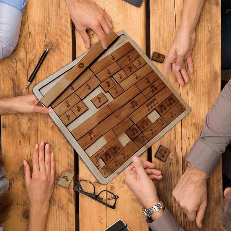 Music Fraction Bars Educational Toys,Wooden Math F... – Grandado