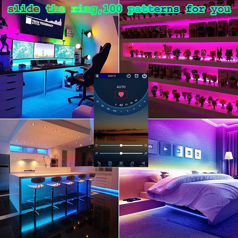 LED Pixel Light Wifi Bluetooth IR Remote 3 In 1 Co... – Vicedeal