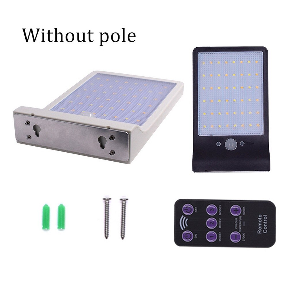 48 LED 450LM Solar Lamp Human Body Induction Wall ... – Grandado