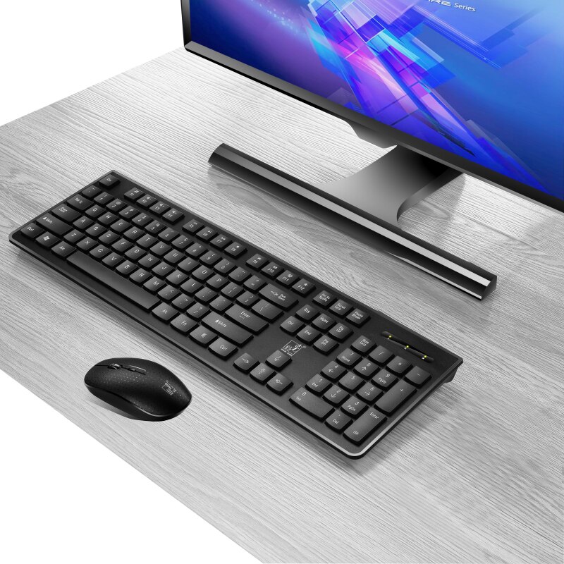 wireless business office keyboard and mouse set er... – Grandado