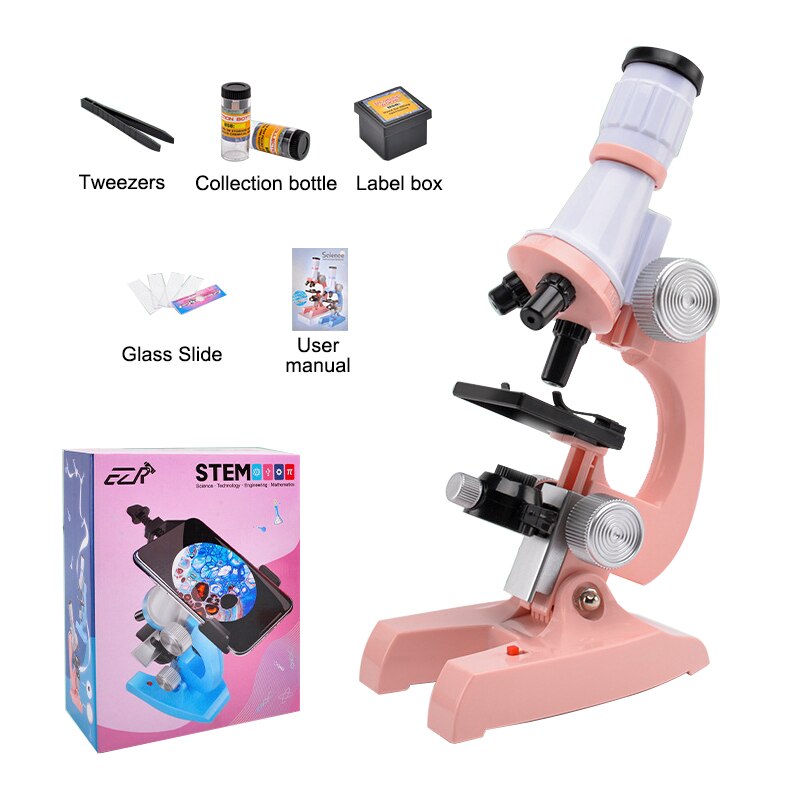 Kids Microscope 1200X Lab LED Biological Microscop... – Vicedeal