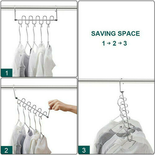 Drying Racks 4 Piecees Magic Cloth Hanger Hangers ... – Grandado
