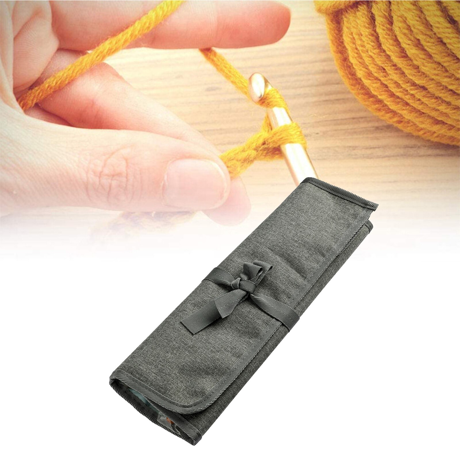 Sac de rangement en Crochet, étui à Crochet, porte... – Grandado