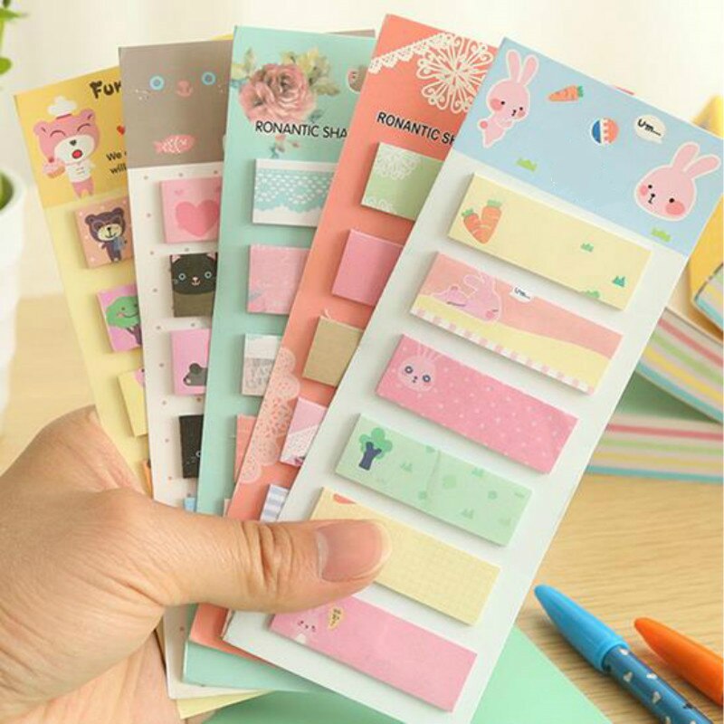 Cute 160 Pages Sticker Post It Bookmark Point It M... – Grandado
