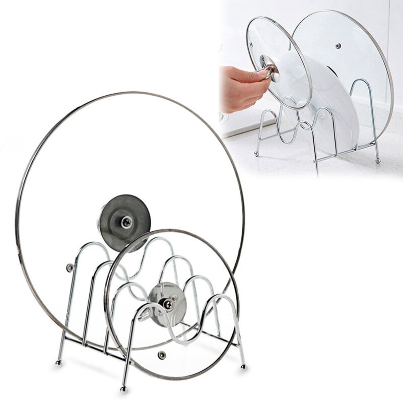 Pot Lid Holder Multi-layer Holder For Pan Pot Cove... – Grandado