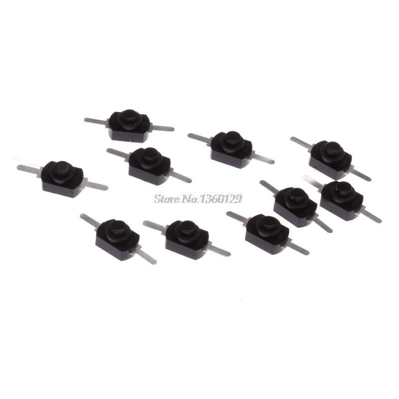 10Pcs/Set 1A 30V DC 250V Black Latching On Off Min... – Grandado