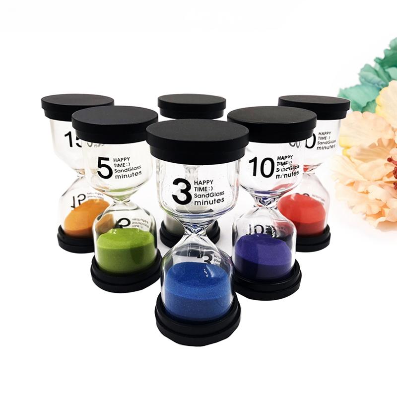 Sandglass Set 1/3/5/10/15/30 Minutes Sand Clock De... – Grandado