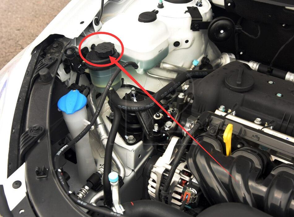 Servostyring flaskehætte oliepottedæksel til kia c... – Grandado