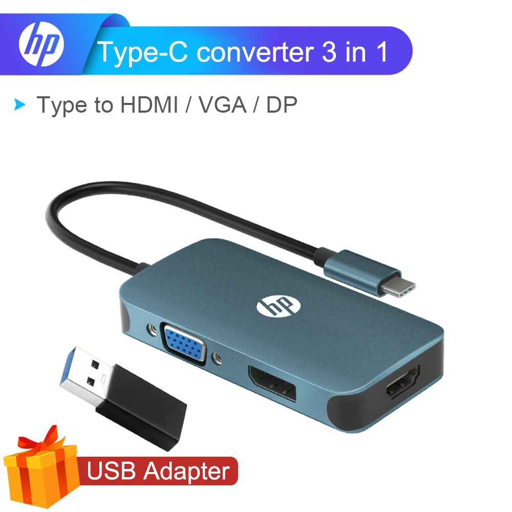 Hp usb 3.0 type c hub til macbook pro bærbare data... – Grandado