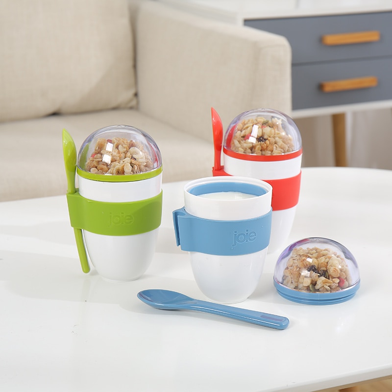 JOIE Portable Breakfast Cup Multifunction Oatmeal ... – Grandado