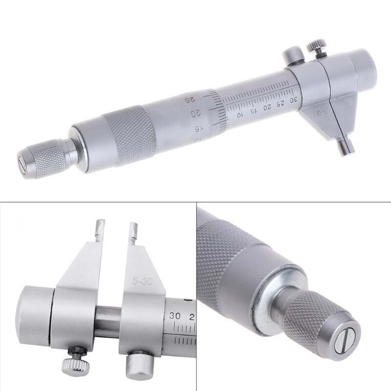 5-30mm Internal Micrometer 0.01mm Stainless Steel ... – Grandado