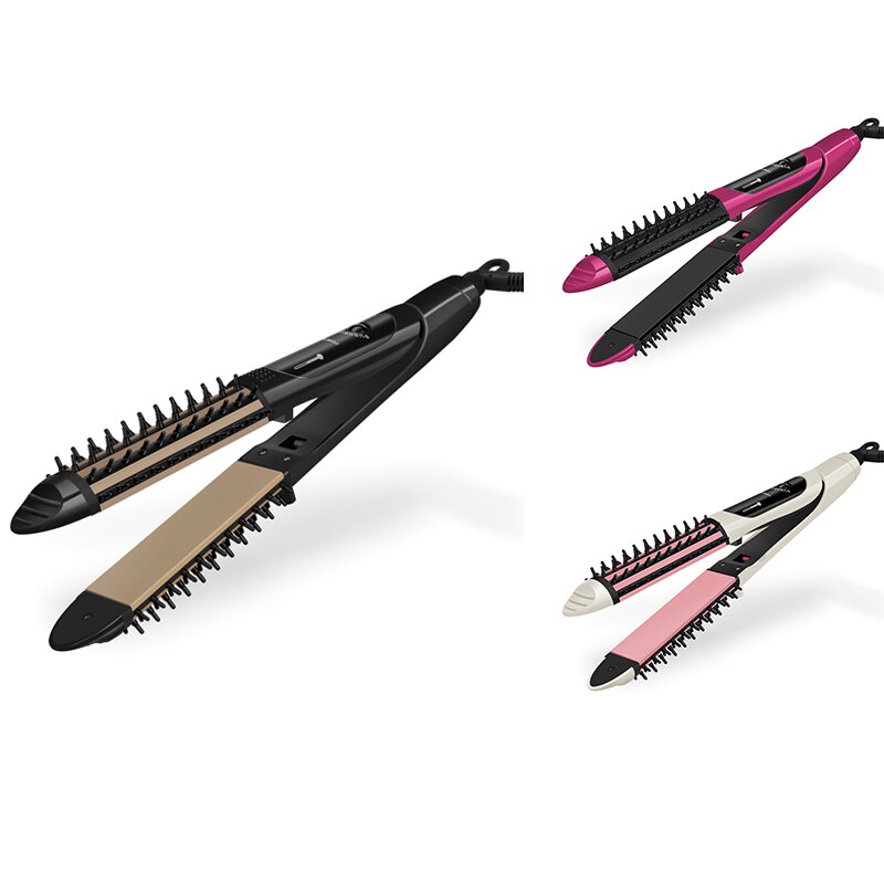 Hair Straightener Temperature Adjustment Ceramic T... – Grandado