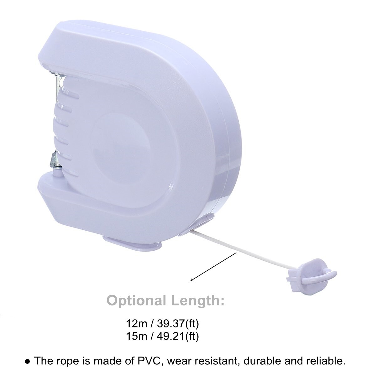 15M Indoor Outdoor Invisible Clothesline Wall-moun... – Vicedeal