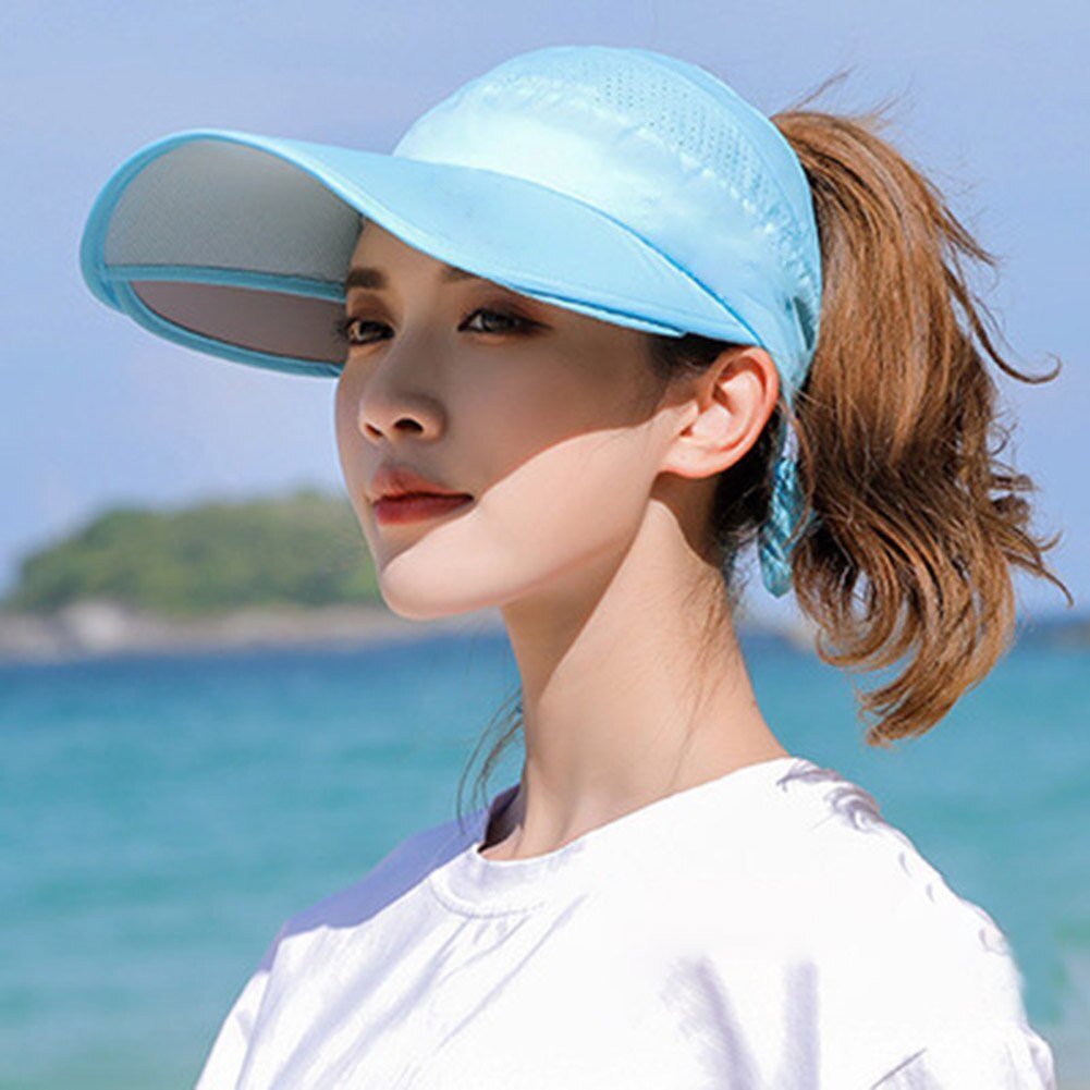 gorra de sol retráctil para mujer gorra de sol uni... – Grandado