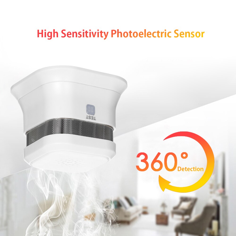 Røykvarsleralarm bærbare brannalarmer fotoelektris... – Grandado