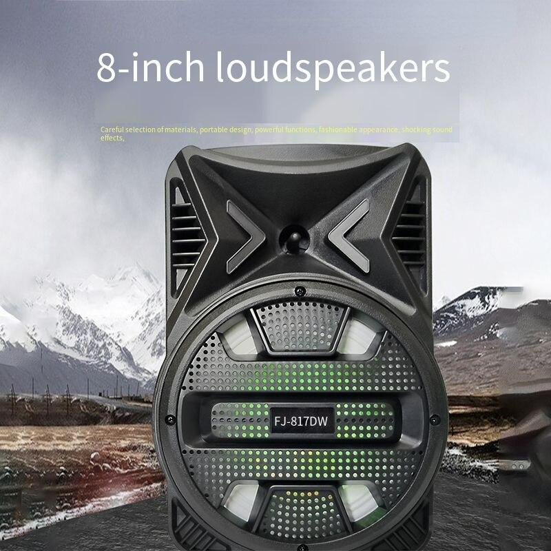 8 Inch Wireless Bluetooth-compatible Speaker Big P... – Vicedeal