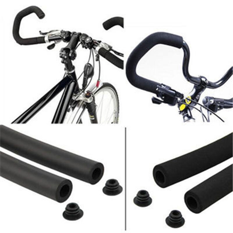 1pair Smooth Soft Tube Sponge Foam Handlebar Cover... – Vicedeal