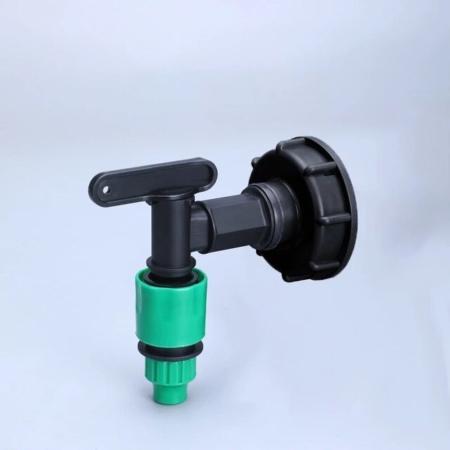 S60*6 IBC tank adapter plastic Garden Tap Valve Ir... – Grandado