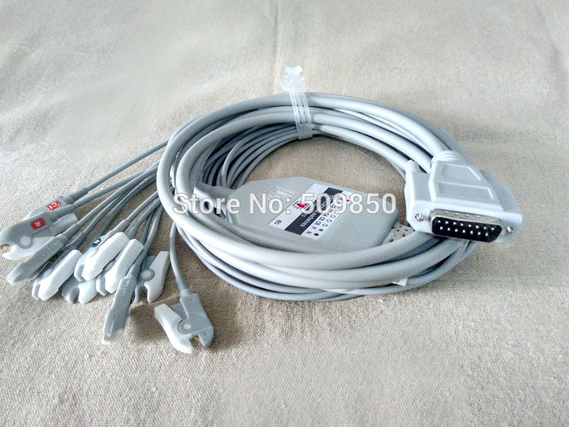 Eletrocardiograma Cardioline Ar600 4.7k EKG cable ... – Grandado