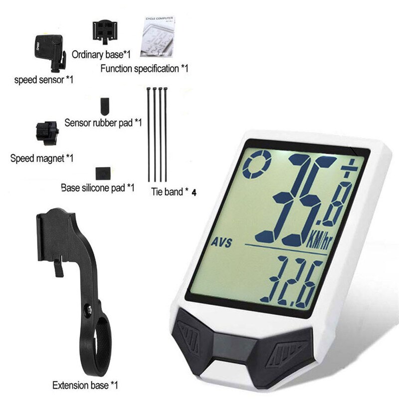 Wireless Bicycle Odometer Multifunctional Heart Ra... – Grandado