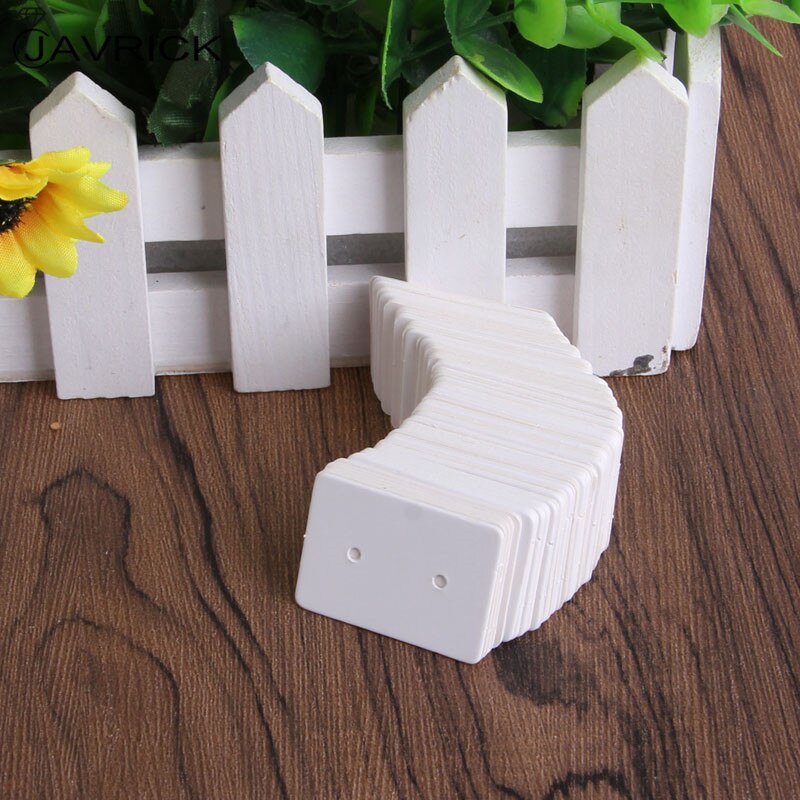 100Pcs Blank Earrings Ear Studs Display Card Hangi... – Vicedeal