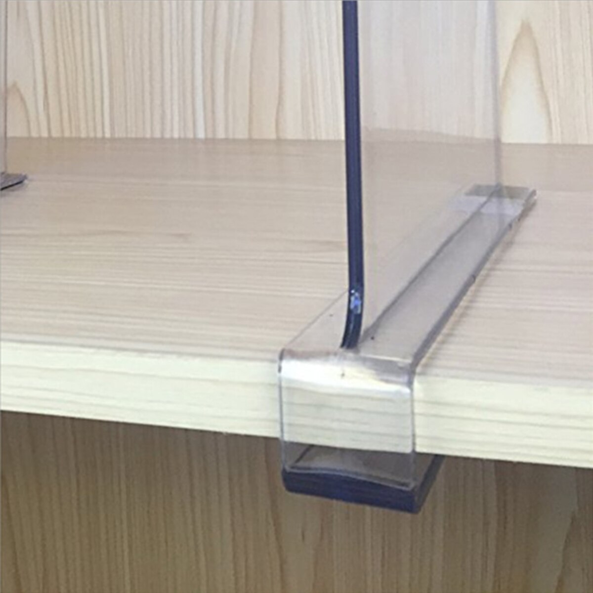 30x3x20cm Transparent Acrylic Partition Desktop Se... – Grandado