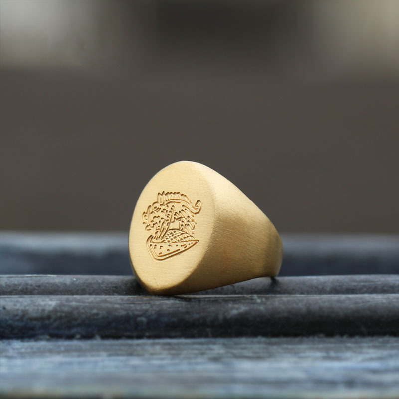 Rvs Kingsman De Geheime Dienst Signet Ringen Manne... – Vicedeal