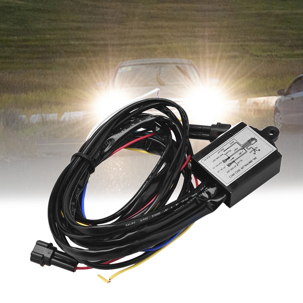 Multi-function Daytime Running LED Light Relay Har... – Grandado
