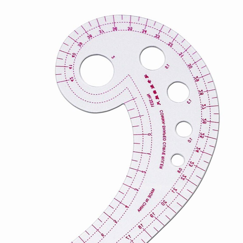 Multi-function Plastic French Curve Sewing Ruler M... – Vicedeal