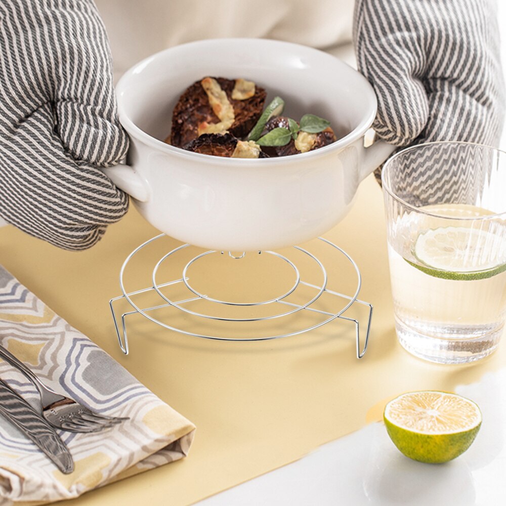 4 Stuks Keuken Dampende Rekken Rvs Warmte-isolatie... – Grandado