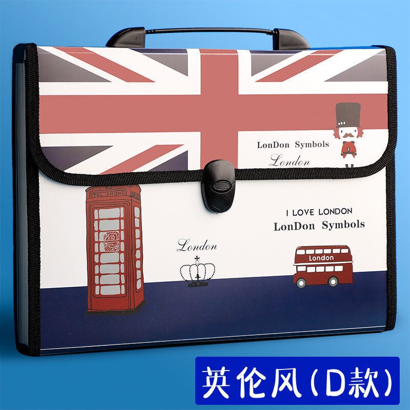 Simple British retro Expanding Folders organ bag 1... – Vicedeal