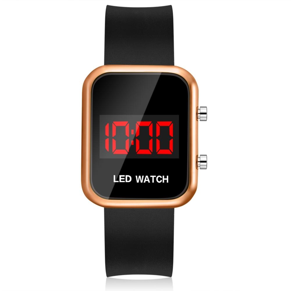 Mens Sport Watch Square LED Student Adult Couple E... – Vicedeal