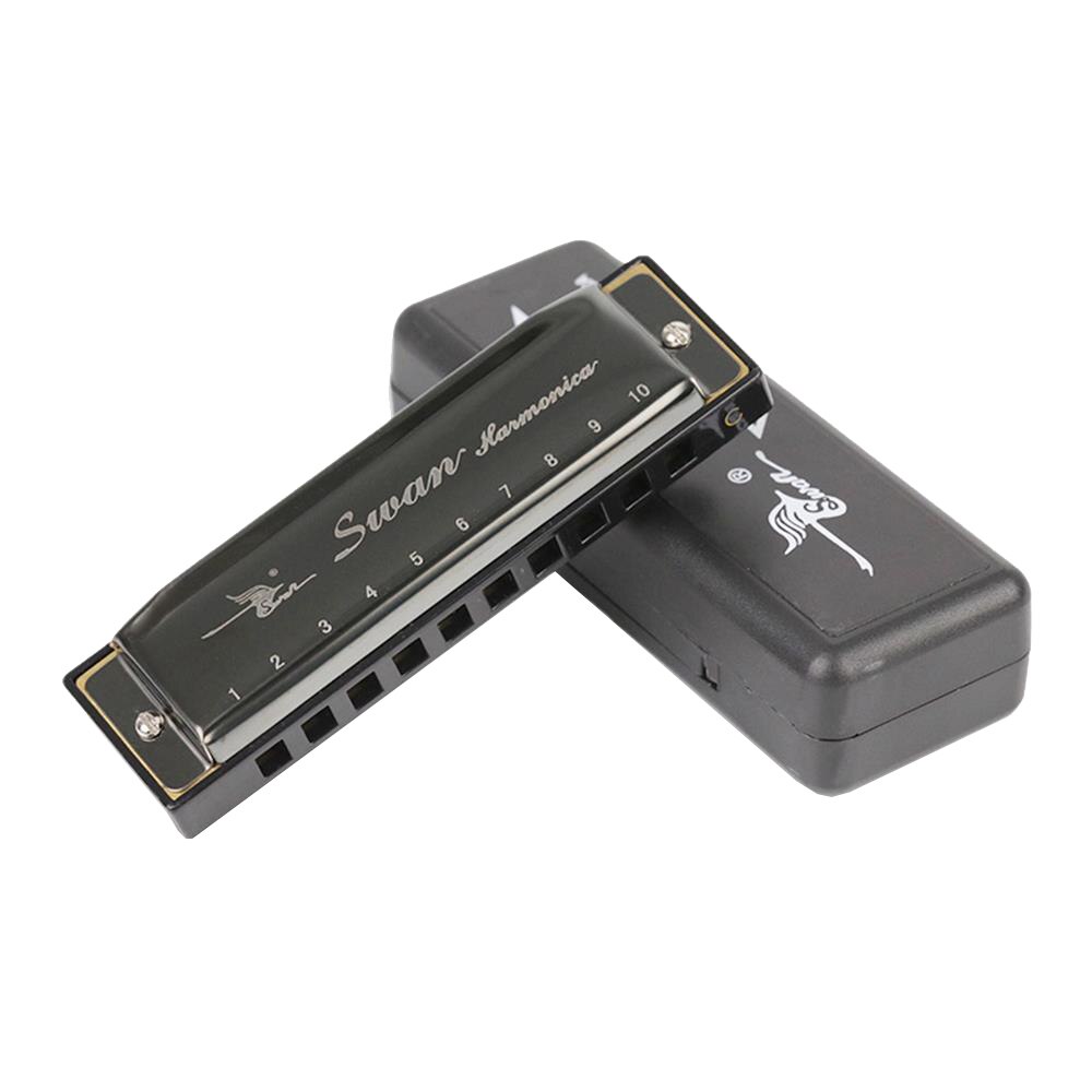 Swan SW1020-7 10 Holes 20 Tones Blues Diatonic Har... – Grandado